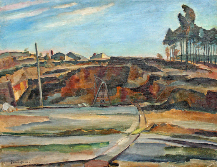Paula Lauenstein: Steinbruch Horka · Döbele Kunst Mannheim